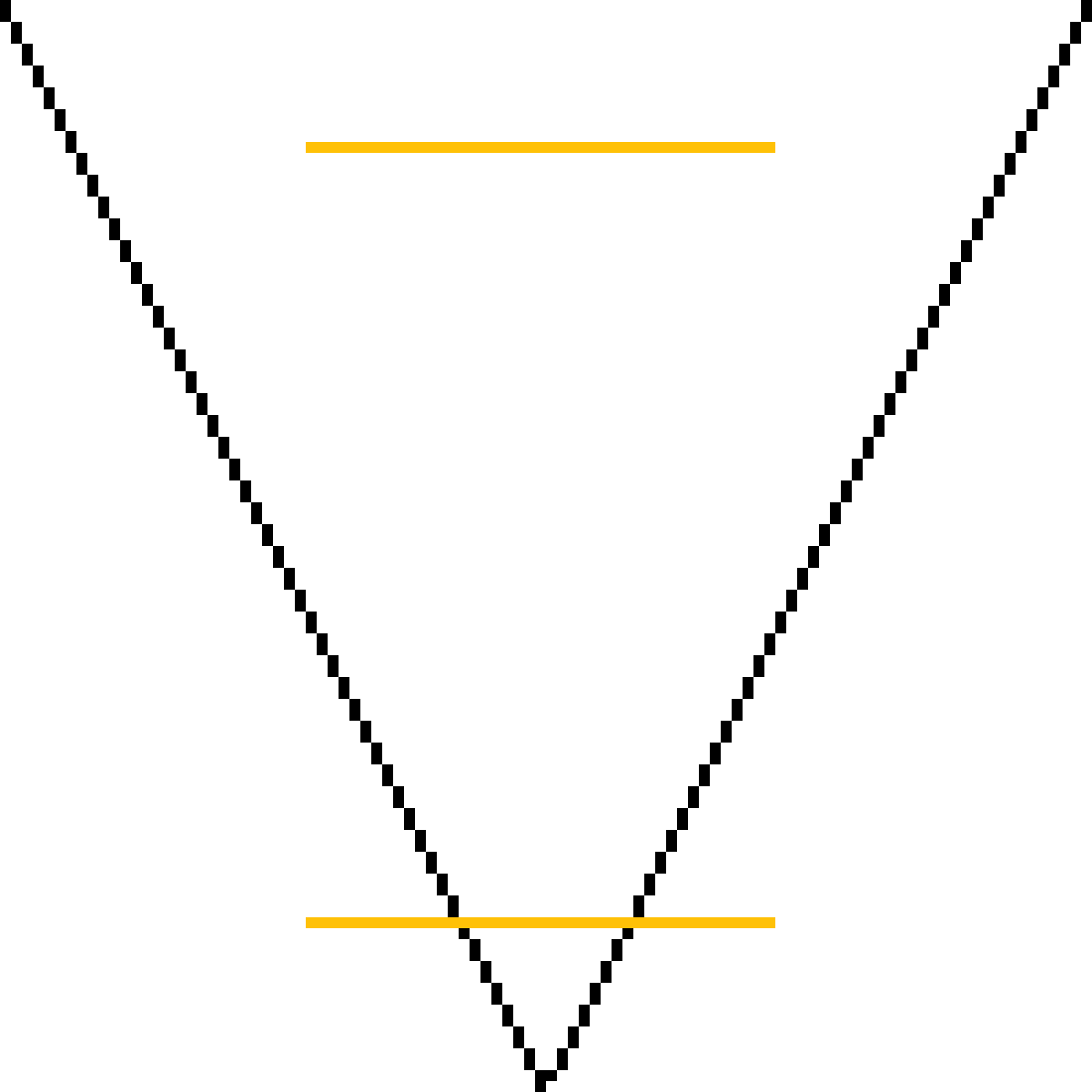 Pixilart - Which line is longer by bobby-mcdes