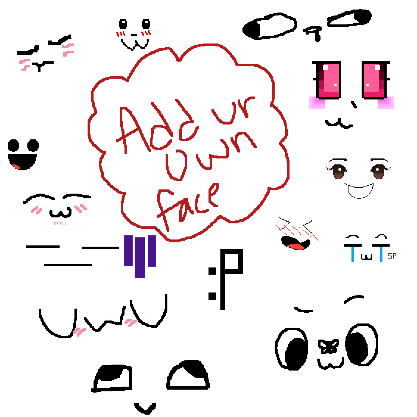 Editing w - Free online pixel art drawing tool - Pixilart