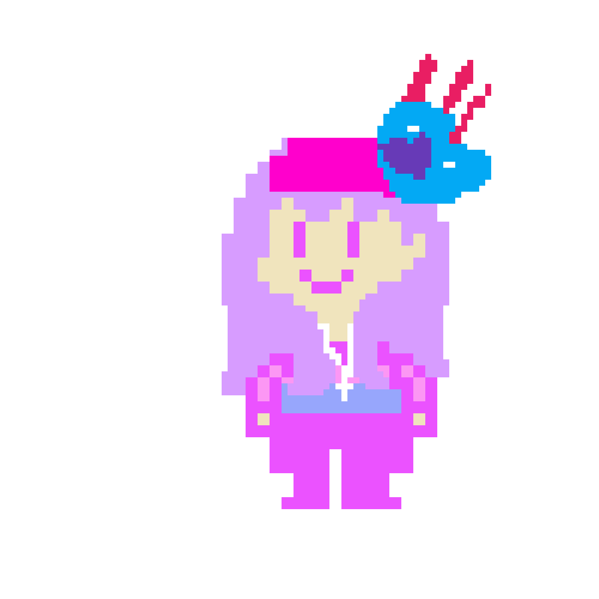 Editing Reyna Undertale - Free online pixel art drawing tool - Pixilart