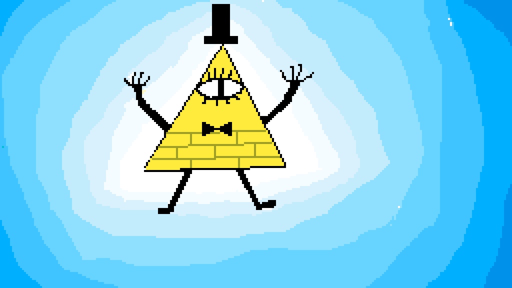 Editing Bill Cipher - Free online pixel art drawing tool - Pixilart
