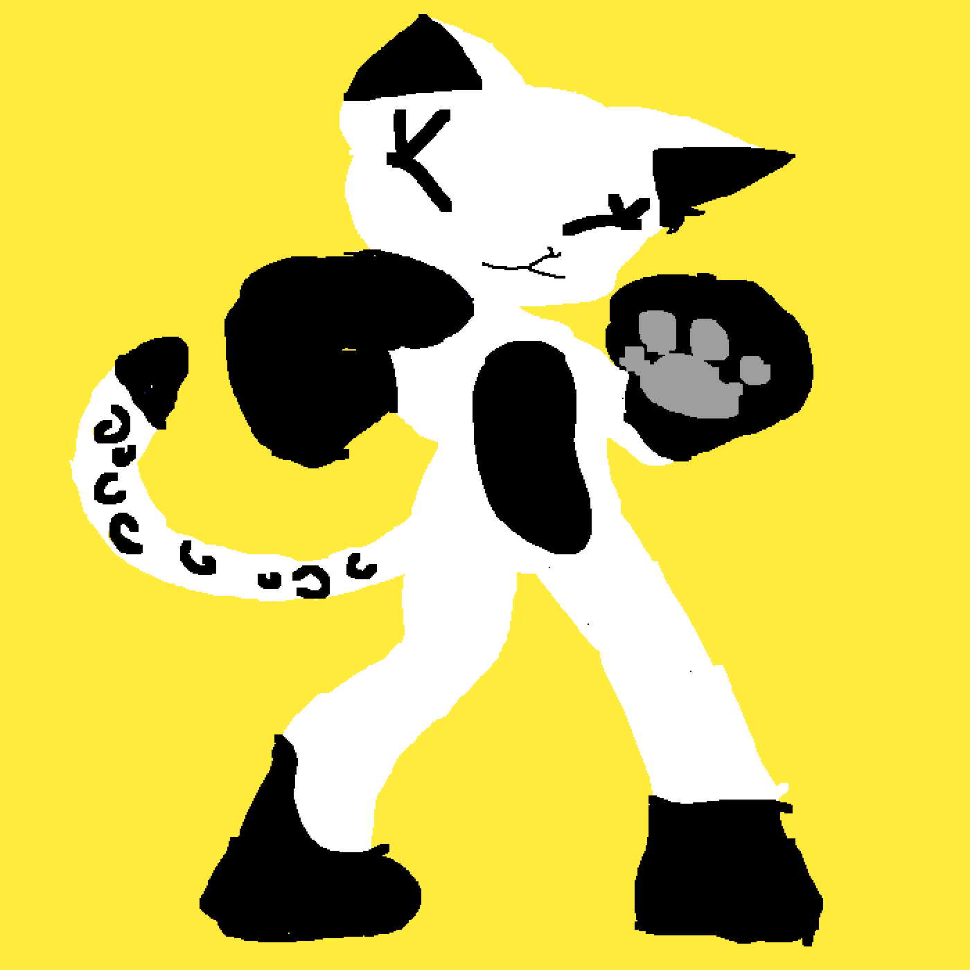 Editing Shiro snow's TRUE form!!! - Free online pixel art drawing tool ...