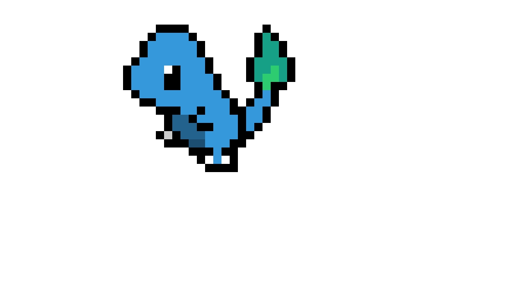 Pixilart - Ice Charmander by Stewart5678