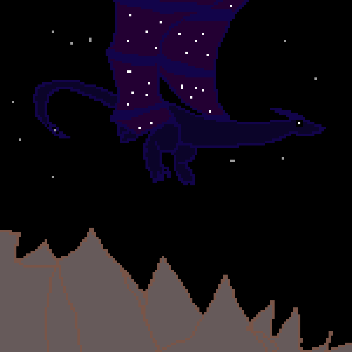 Pixilart - Moonrise my OC NightWing by QueenEagle-WoF