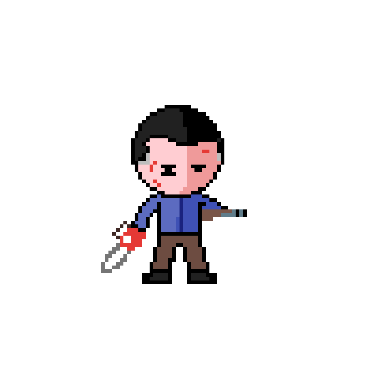 Pixilart - Ash Williams from Ash vs. Evil Dead by billy1809