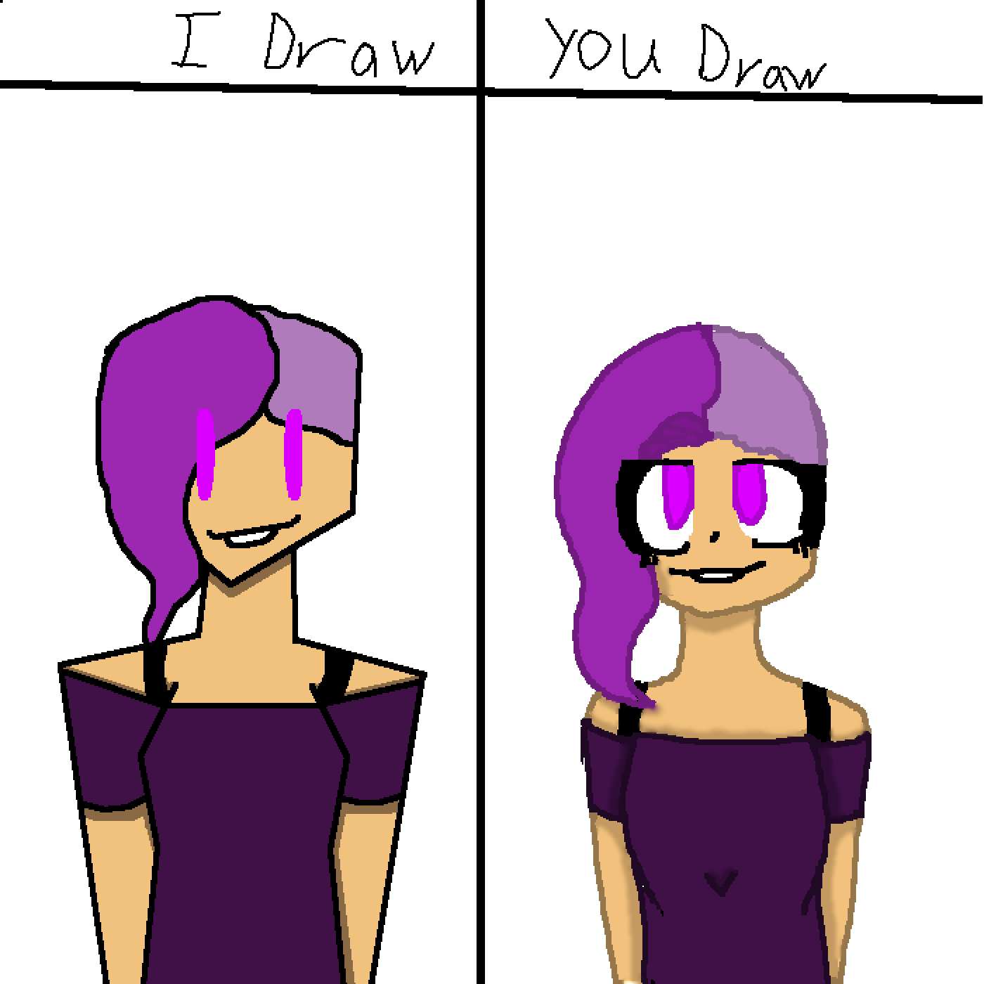 Pixilart - i draw you draw by GalacticFeline