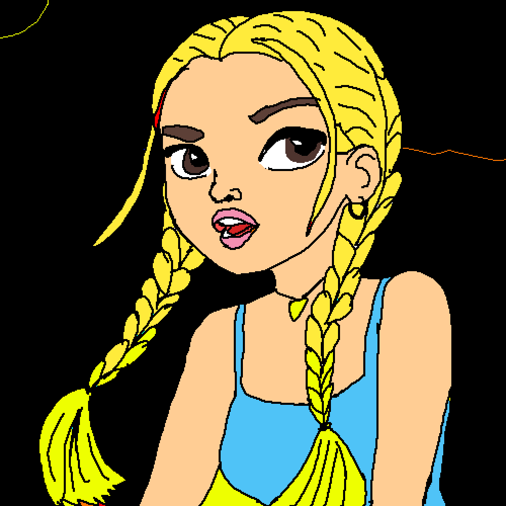 Editing Addison Rae - Free online pixel art drawing tool - Pixilart