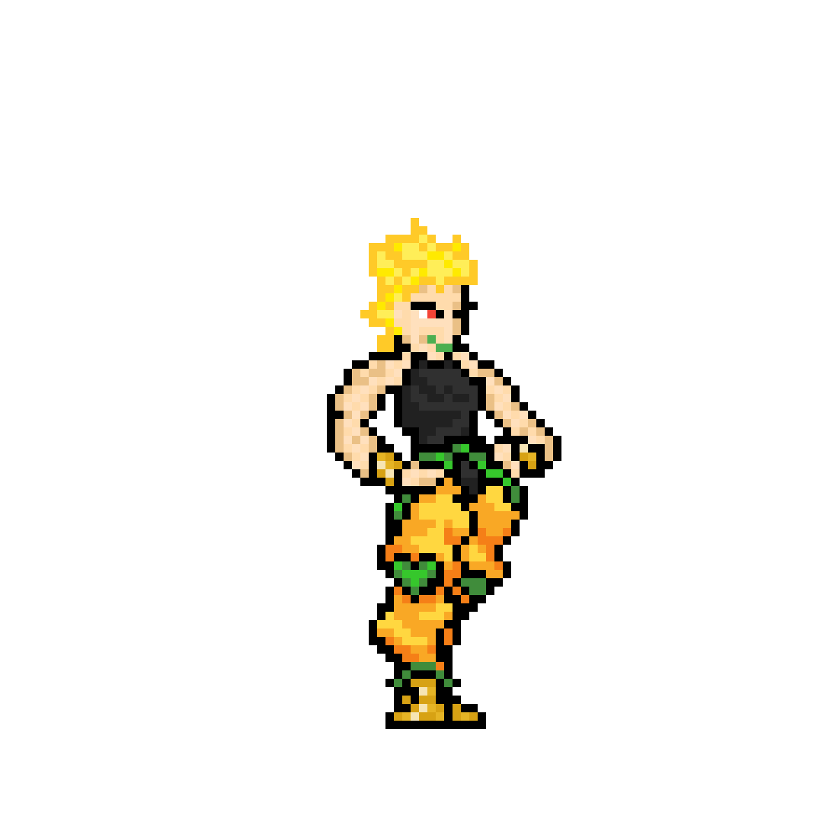 Pixilart - Kono DIO da by nicmaster