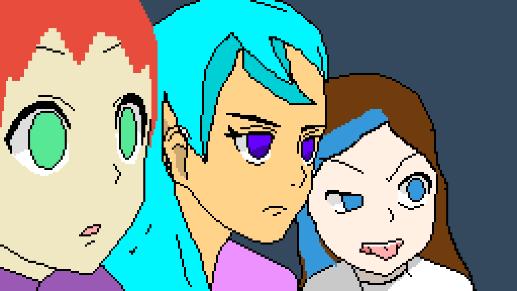 Pixilart - anime collab by AmzAmaze