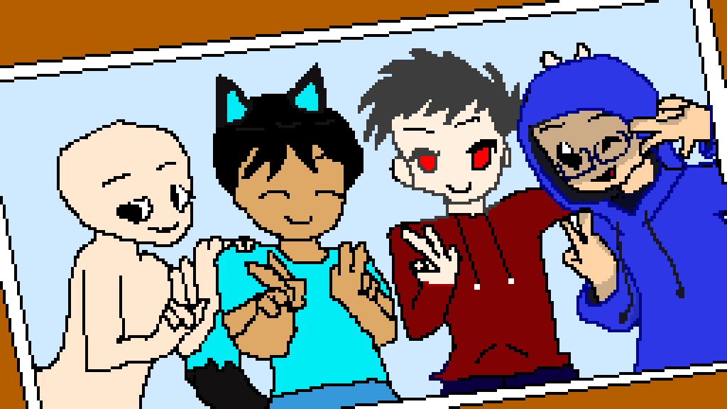 Editing Add Yourself to my Photo collab - Free online pixel art drawing ...