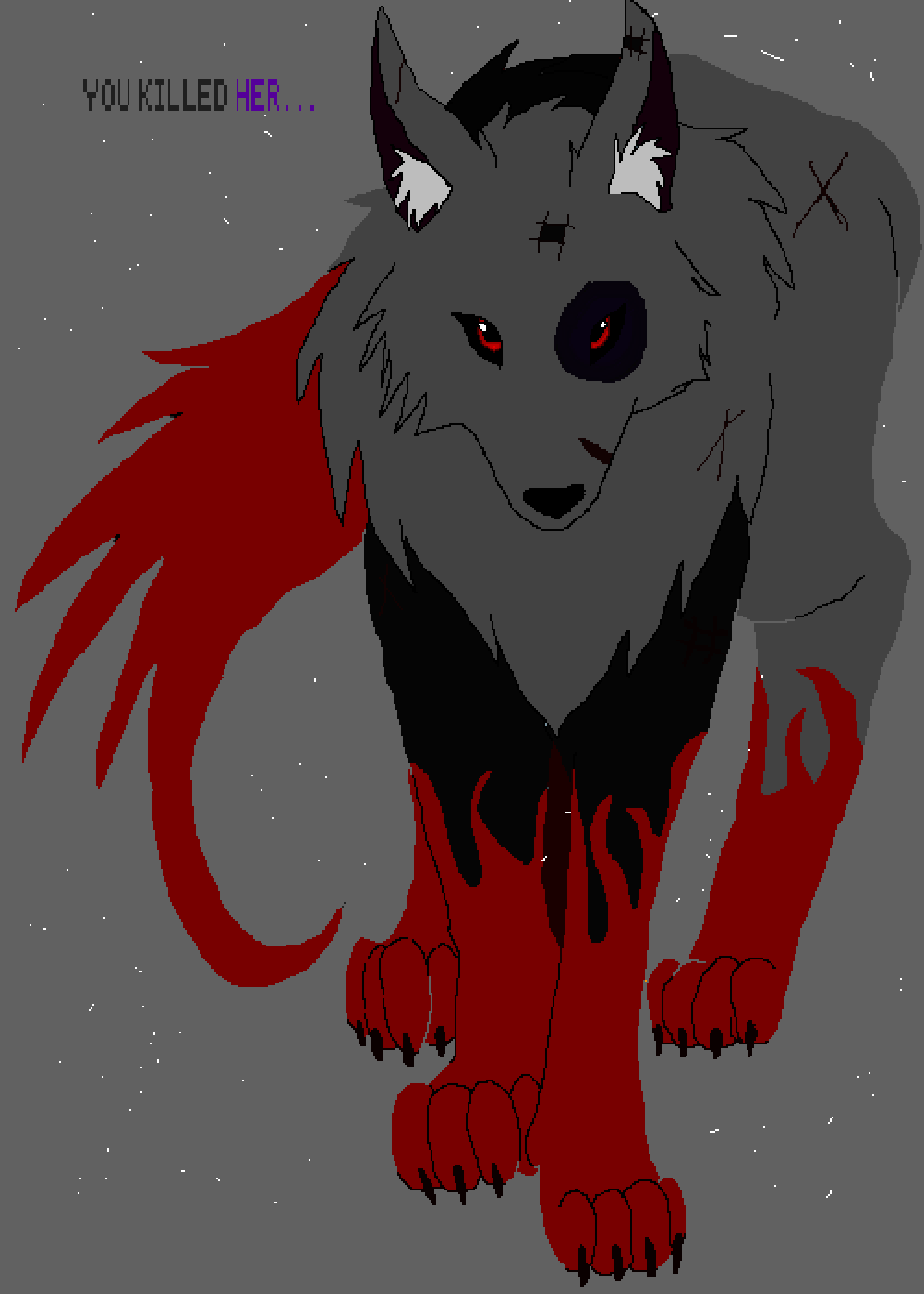 Pixilart - The Ultima Werewolf by DragonFox361