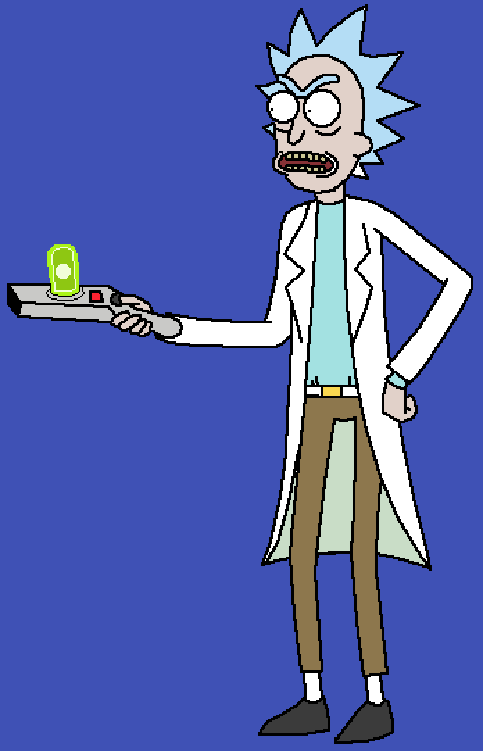Pixilart - Rick by Flash2017
