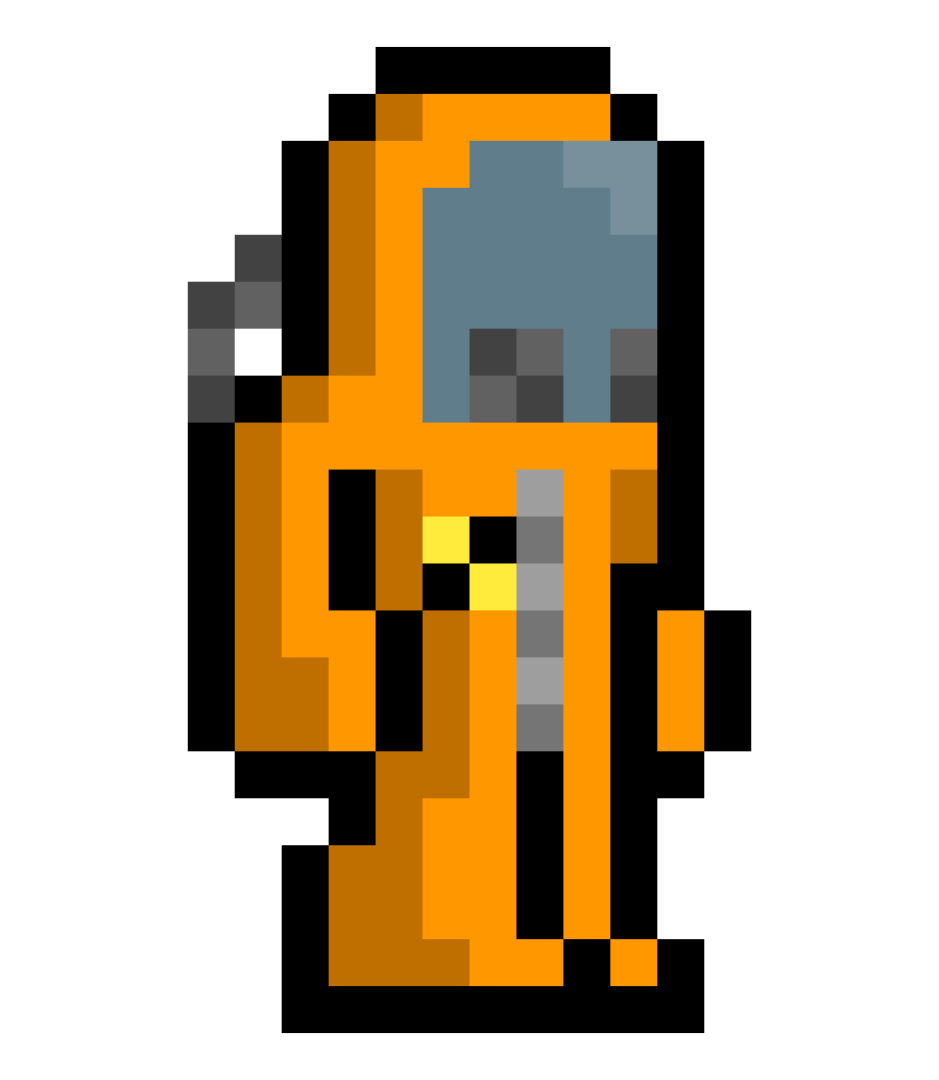Pixilart - Terraria Hazmat Suit by nopedot