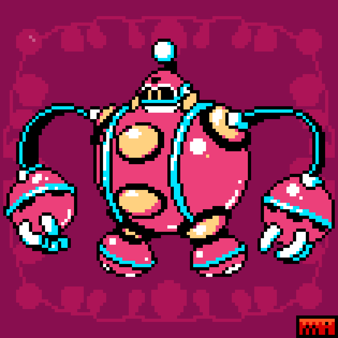Pixilart - bounce man by megainferno06