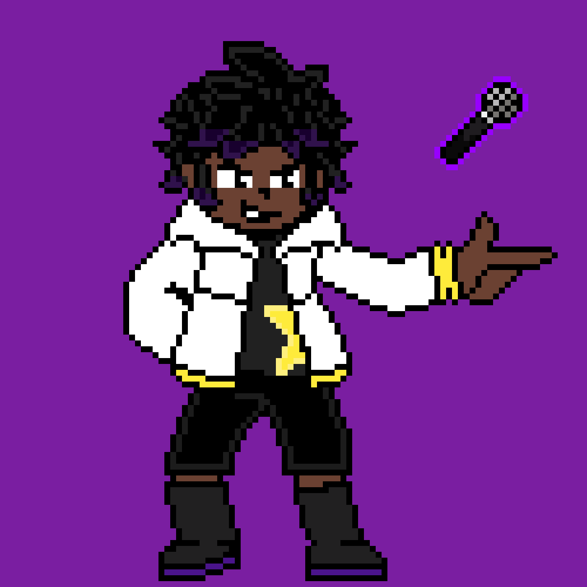 Pixilart - FNF Star Left A by Dying-Artist