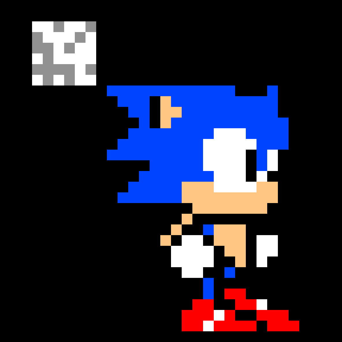 Pixilart - Sonic by XxwolfbeastxX
