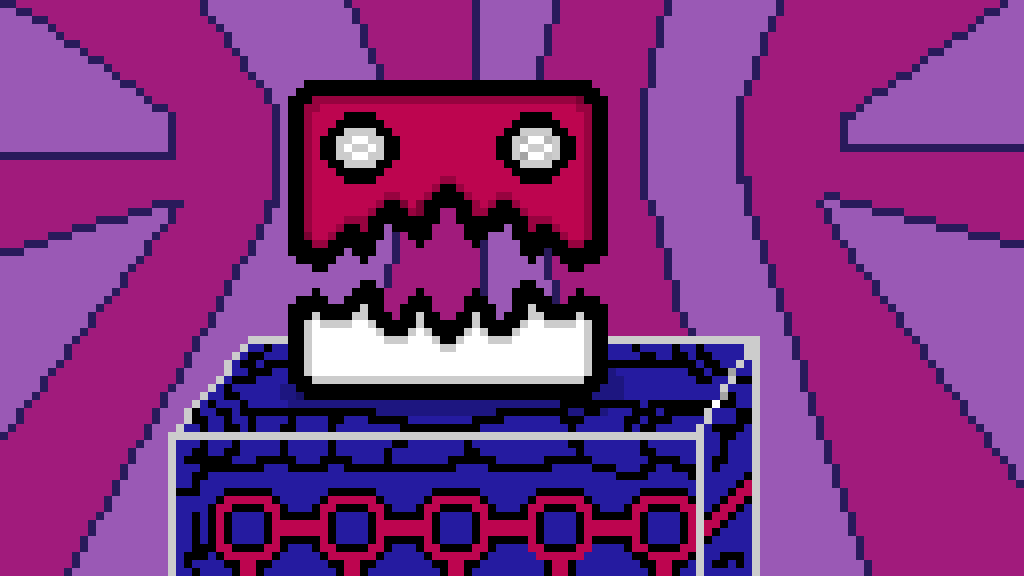 Pixilart - Geometry Dash/: ToE 2 Icon) by Montor