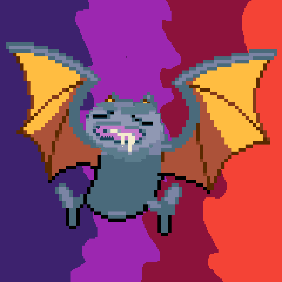 Pixilart - Gloombat by KOMBATENT