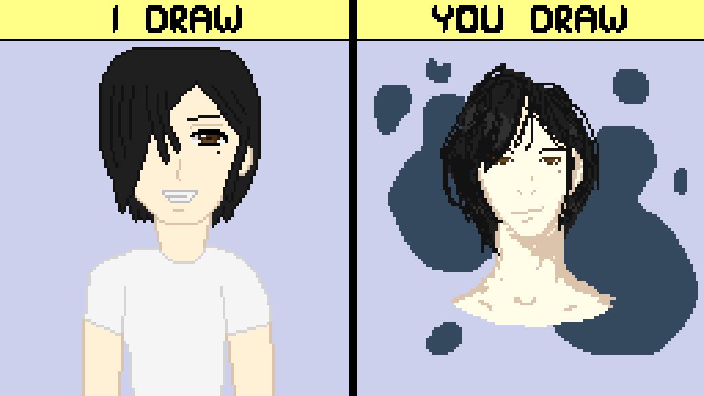 Pixilart - I Draw, You Draw (Second Half) by Scribbles