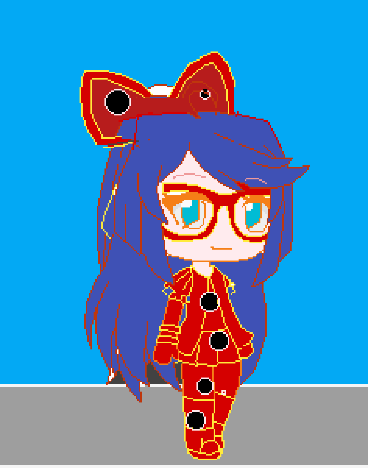 Editing lady bug gacha - Free online pixel art drawing tool - Pixilart