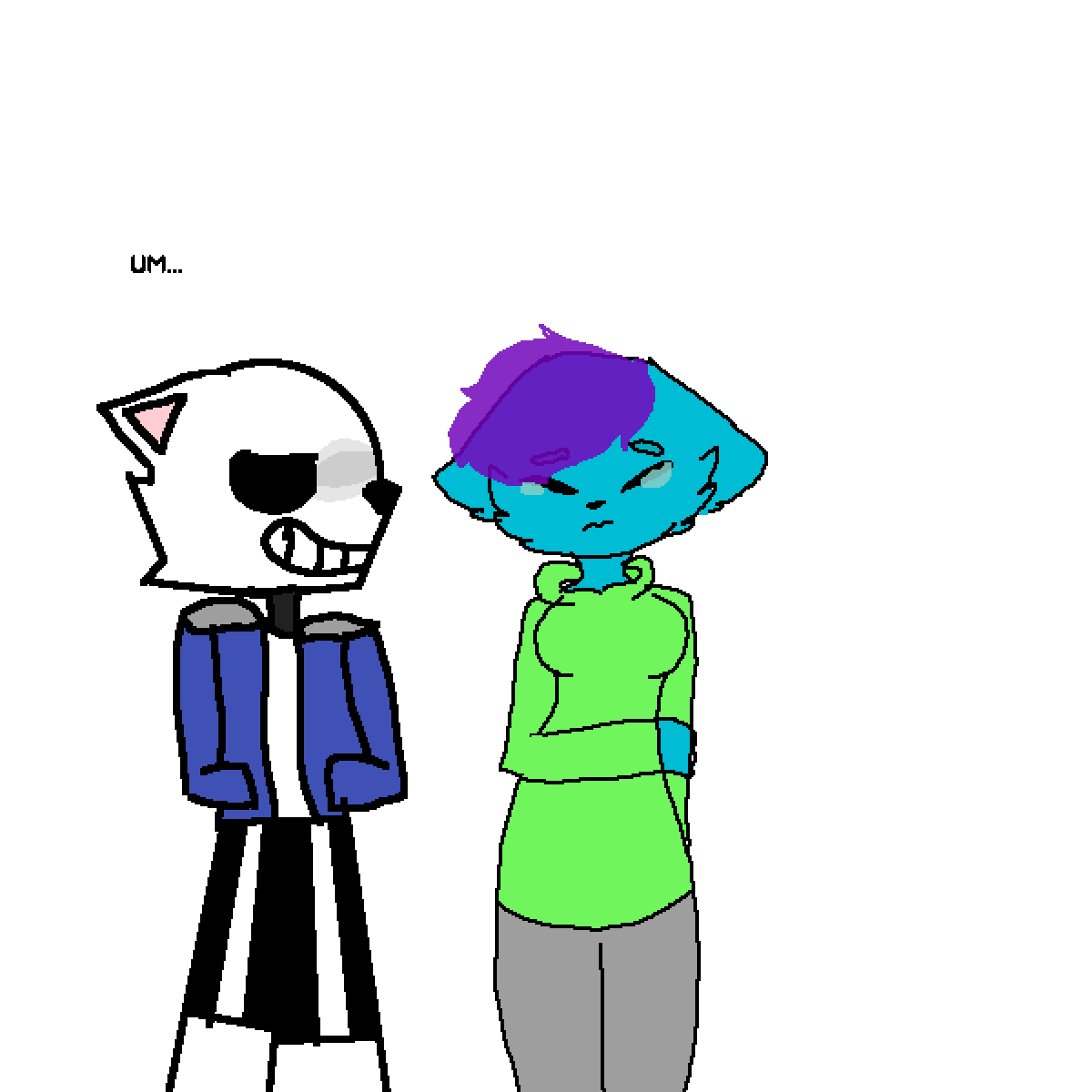 Editing Sad and scared catto - Free online pixel art drawing tool ...