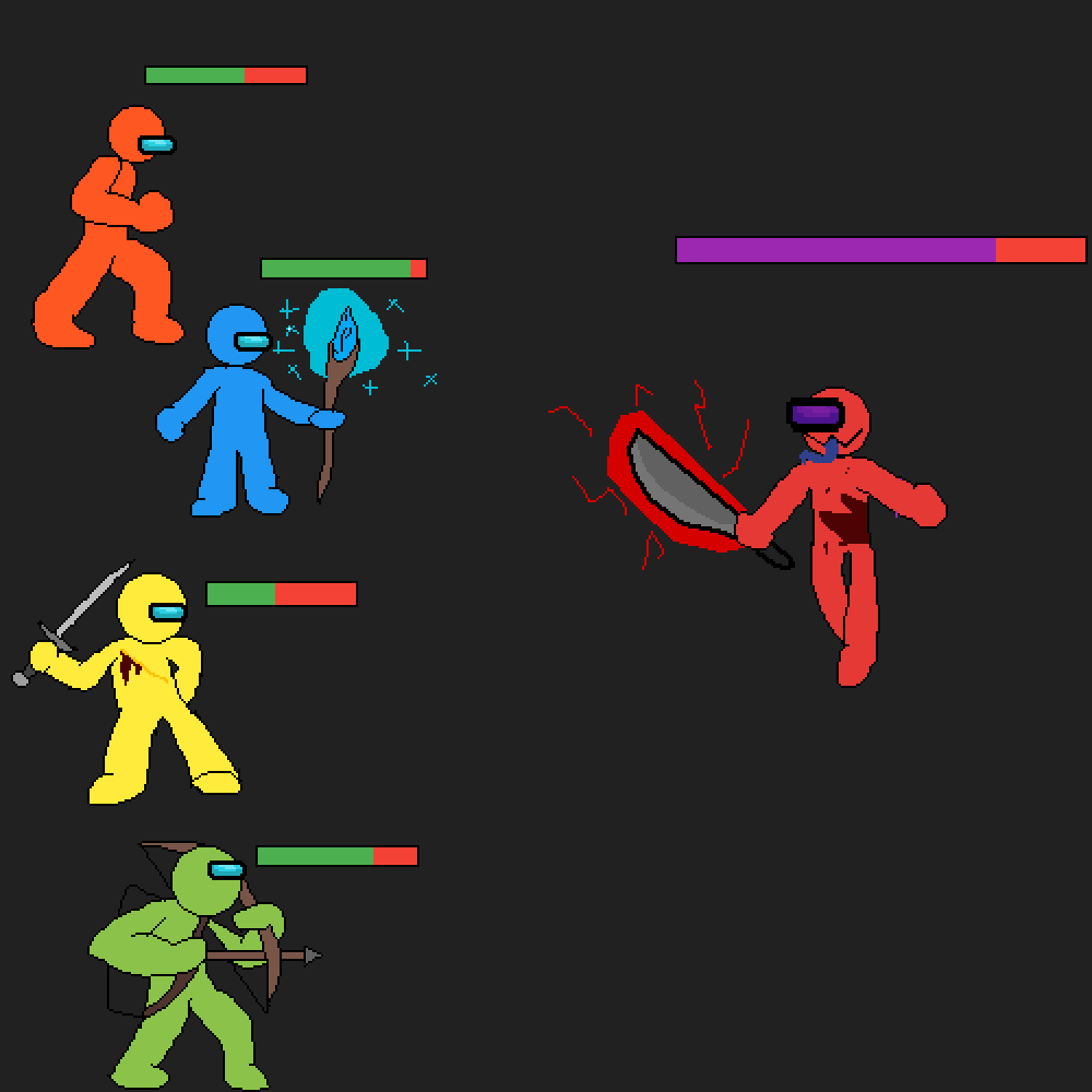 Pixilart - FIGHT by MooMoocloud