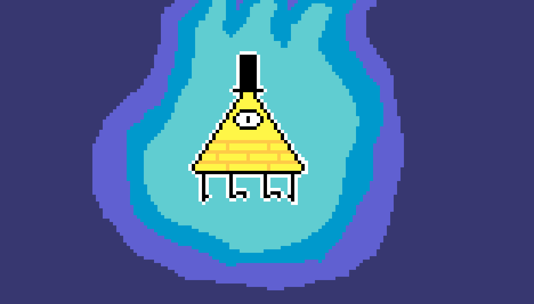 Editing Bill Cipher - Free online pixel art drawing tool - Pixilart