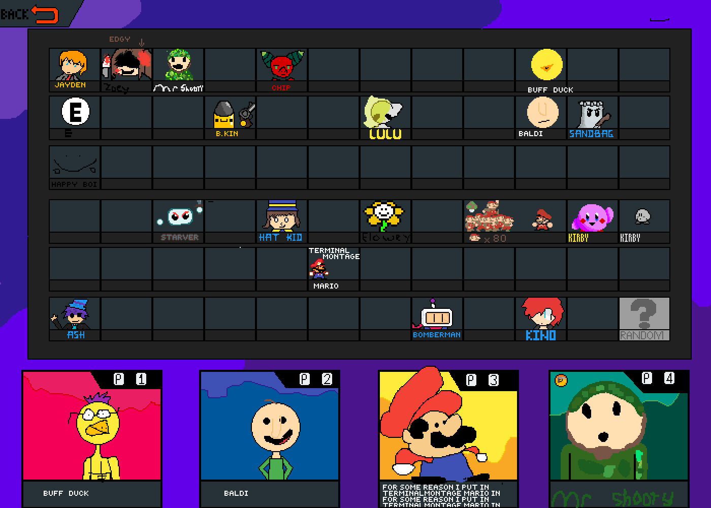Editing super smash bros pixel - Free online pixel art drawing tool ...