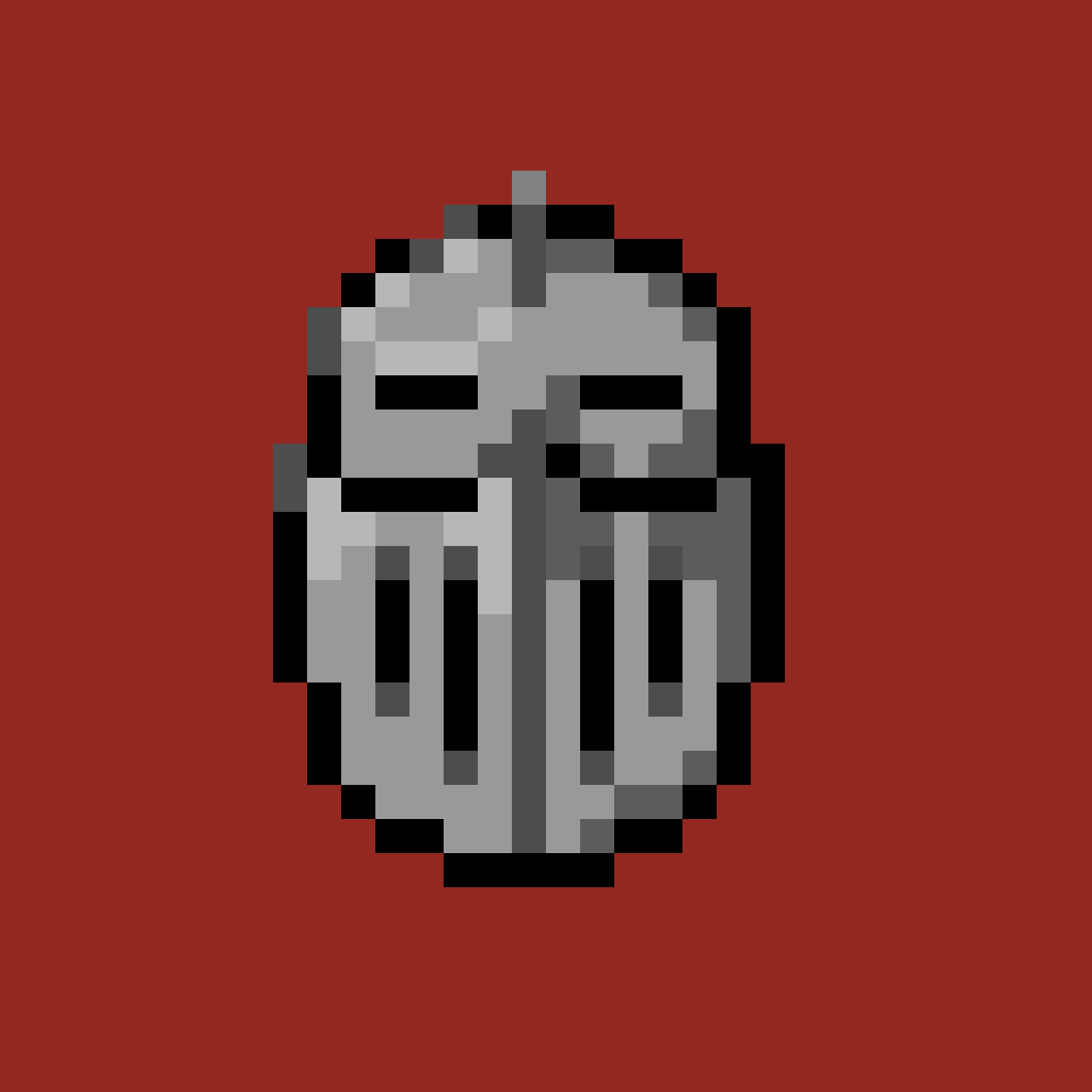 Pixilart - Knight Helmet by Rislear