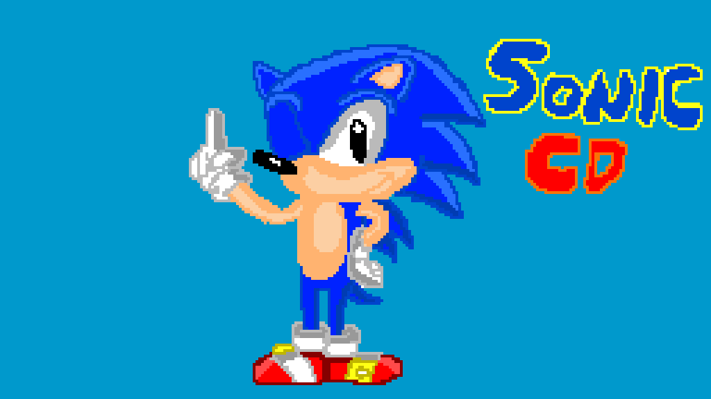 Editing SONIC CD - Free online pixel art drawing tool - Pixilart