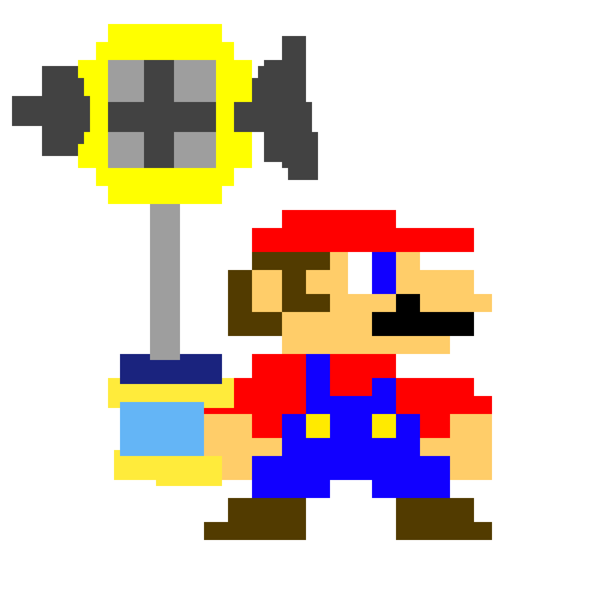 Editing fludd mario - Free online pixel art drawing tool - Pixilart