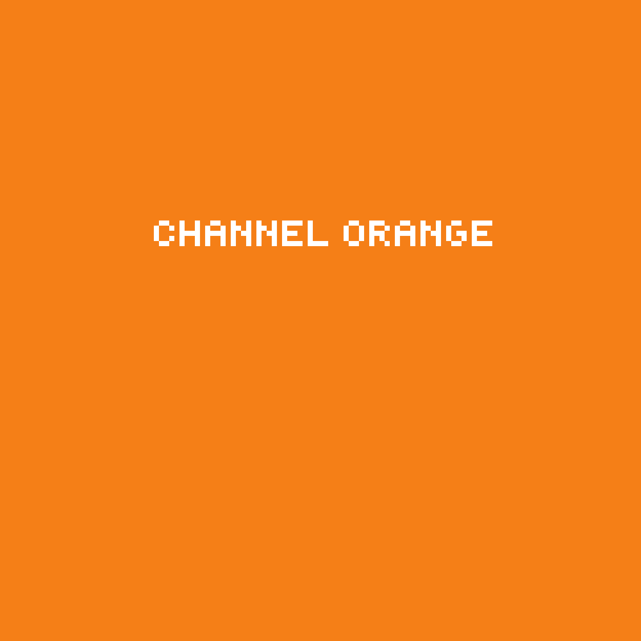 Pixilart - Channel orange by BenoDaShortGuy
