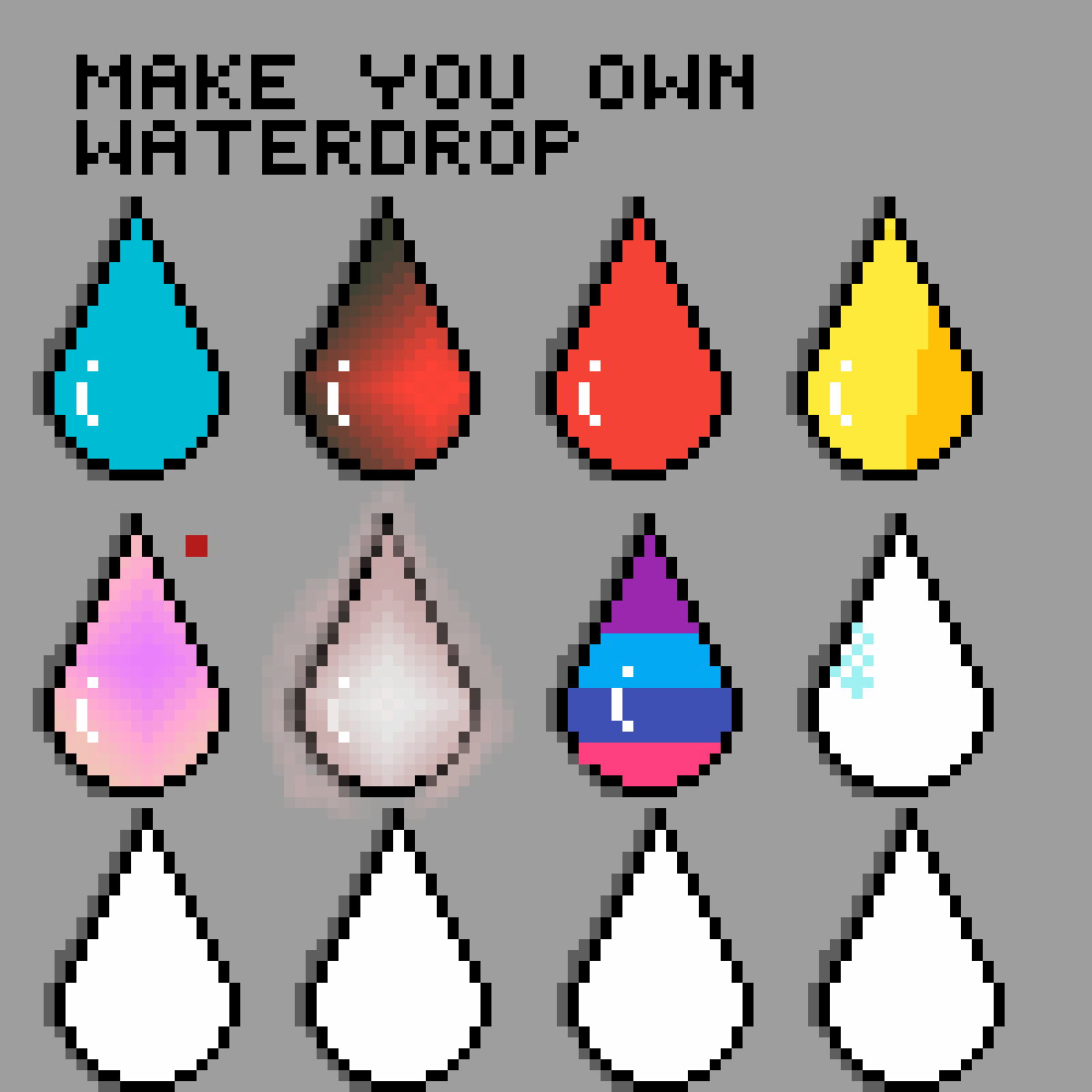 Editing drop - Free online pixel art drawing tool - Pixilart