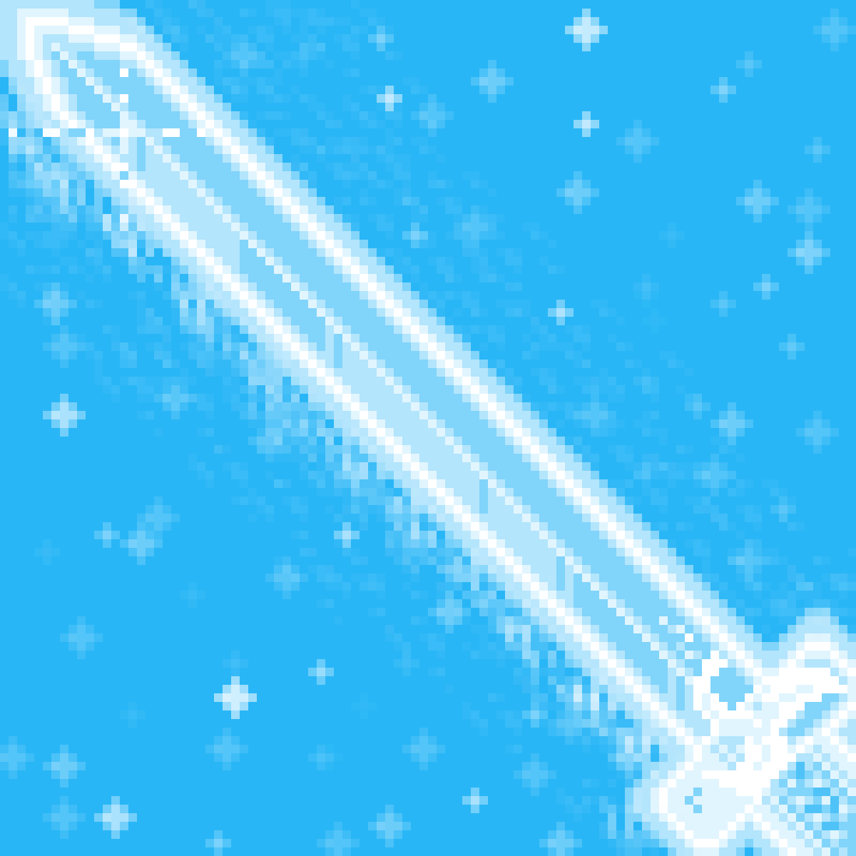 Pixilart - Frozen Sword by Artbox