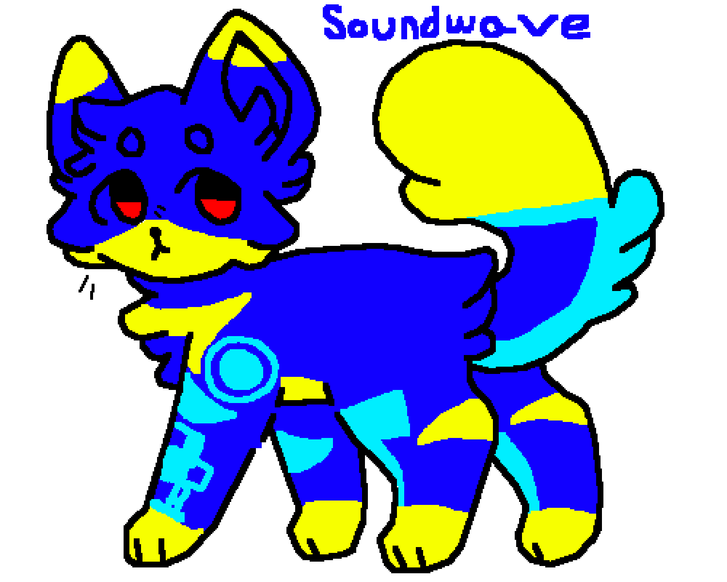 Pixilart - Soundwave G1 Cat by Cringe-phase