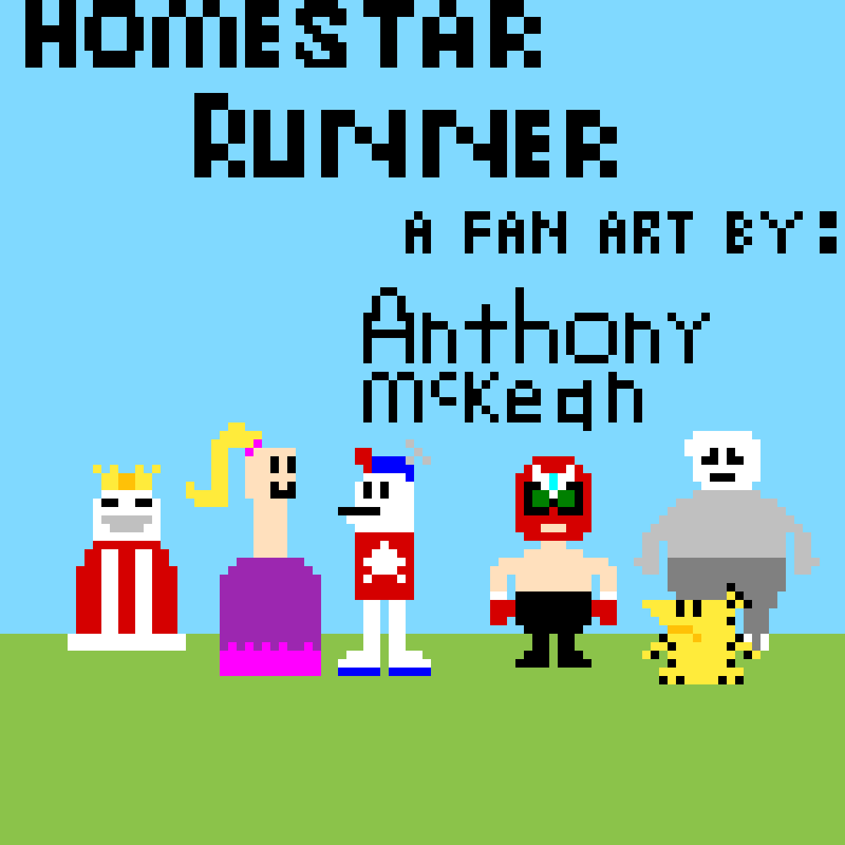 Pixilart - Homestar Runner by Great-Artist-27