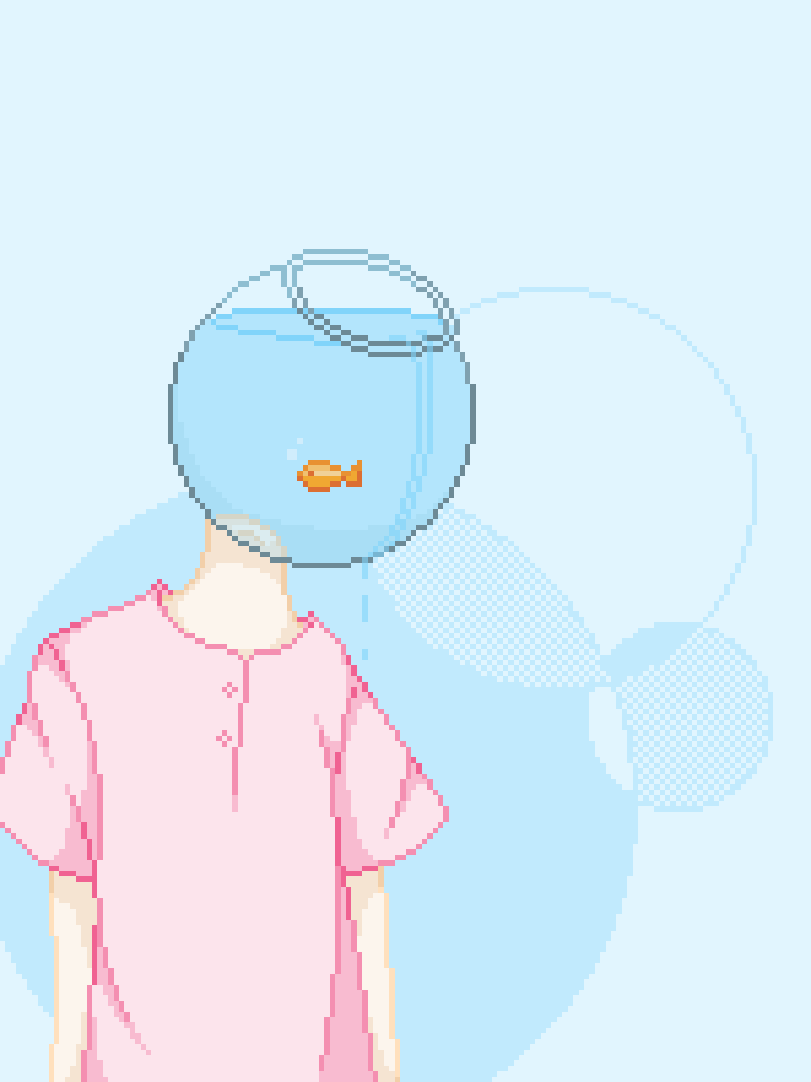 Pixilart - fishbowl by kiraminari
