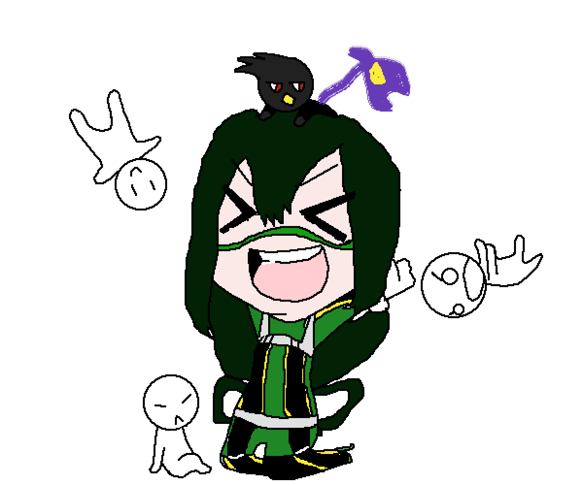 Editing MHA chibi s - Free online pixel art drawing tool - Pixilart