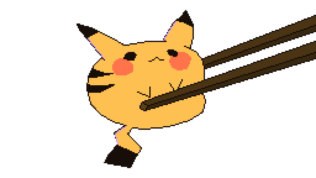 Pixilart - PIKACHU TRACE LOL by Pygmalion