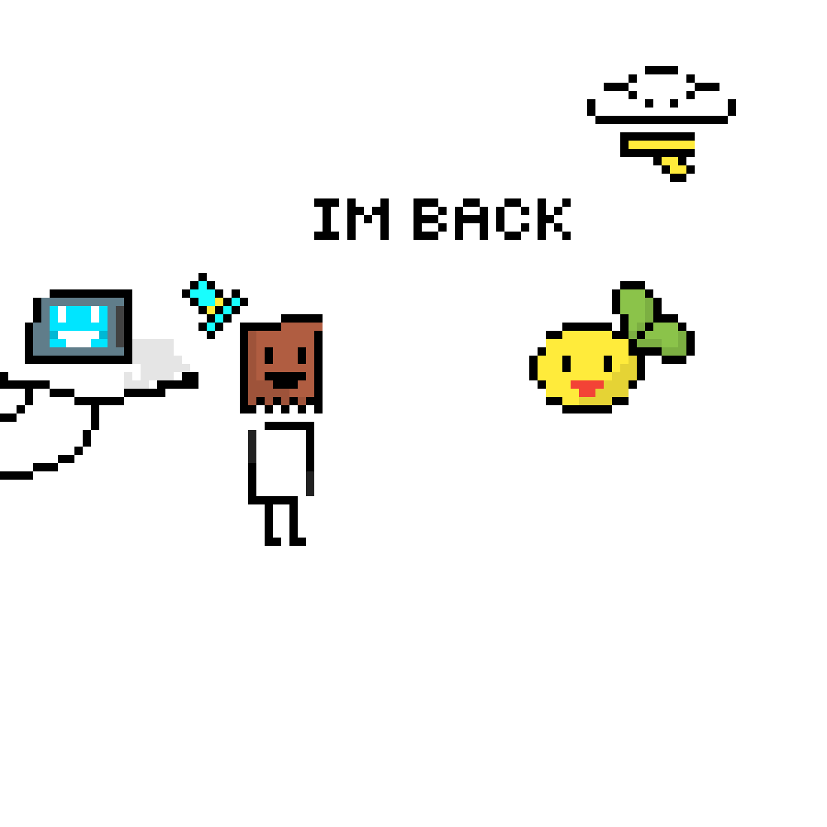 Pixilart - I am back by GIF