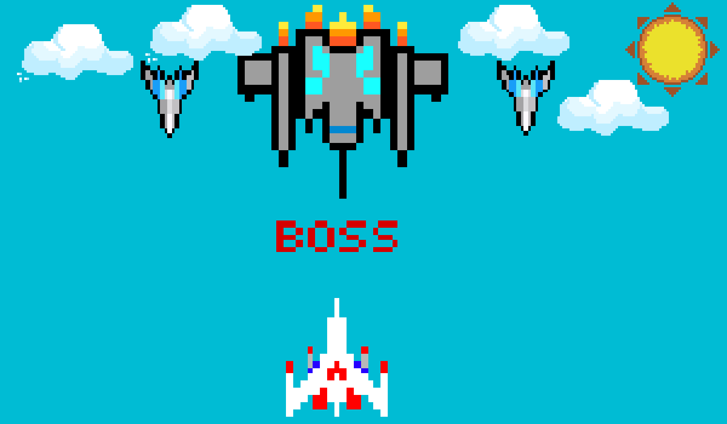 Pixilart - BOSS BATTLE by mucit2010