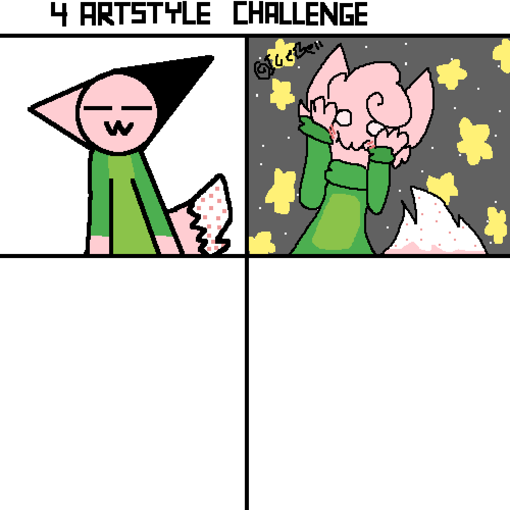 Pixilart - 4 art collab by Ice-Bell