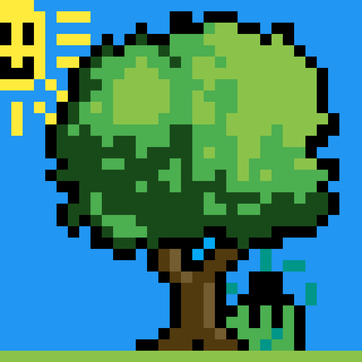 Editing Good day - Free online pixel art drawing tool - Pixilart