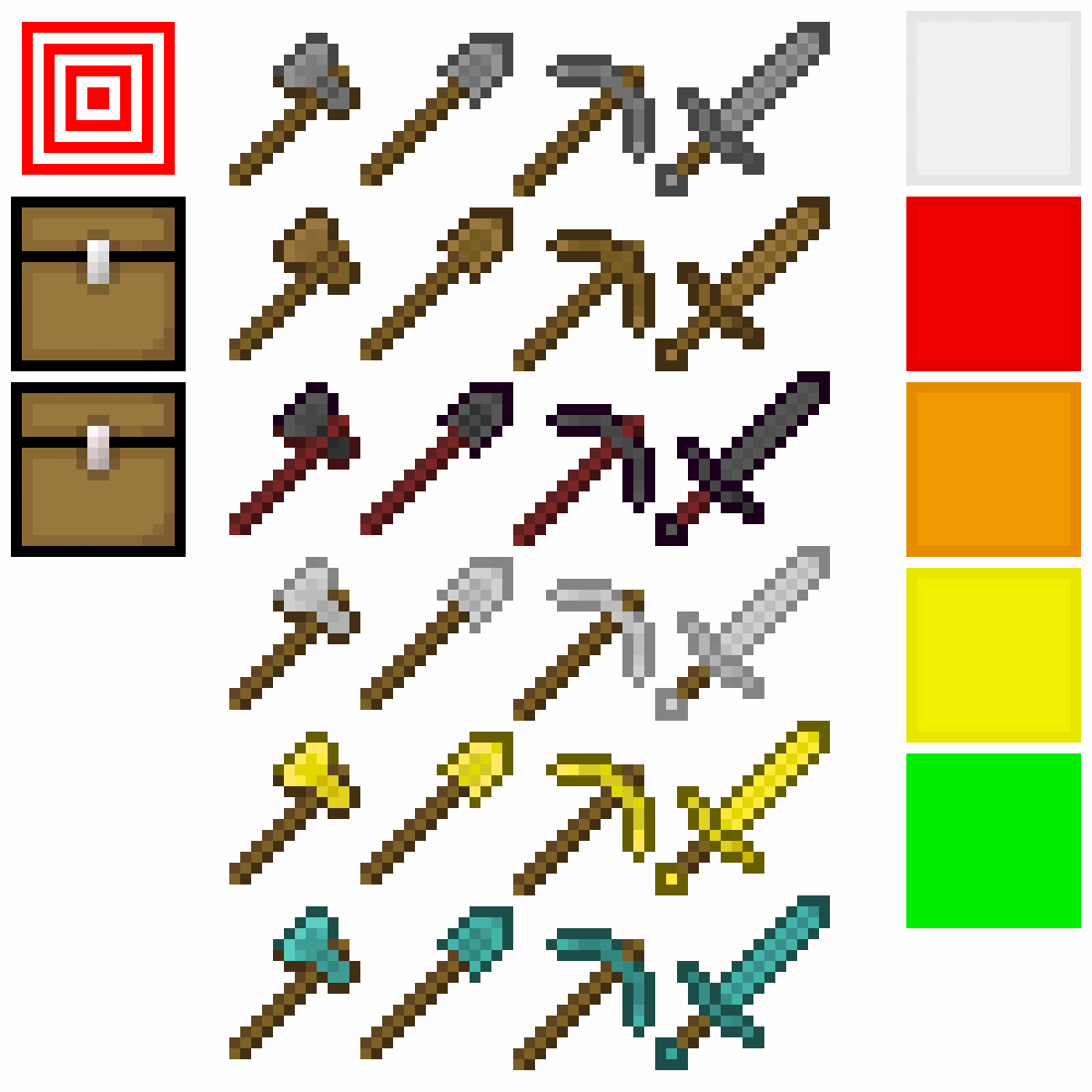 Pixilart - Minecraft Sprites 2 by SuperSonic29