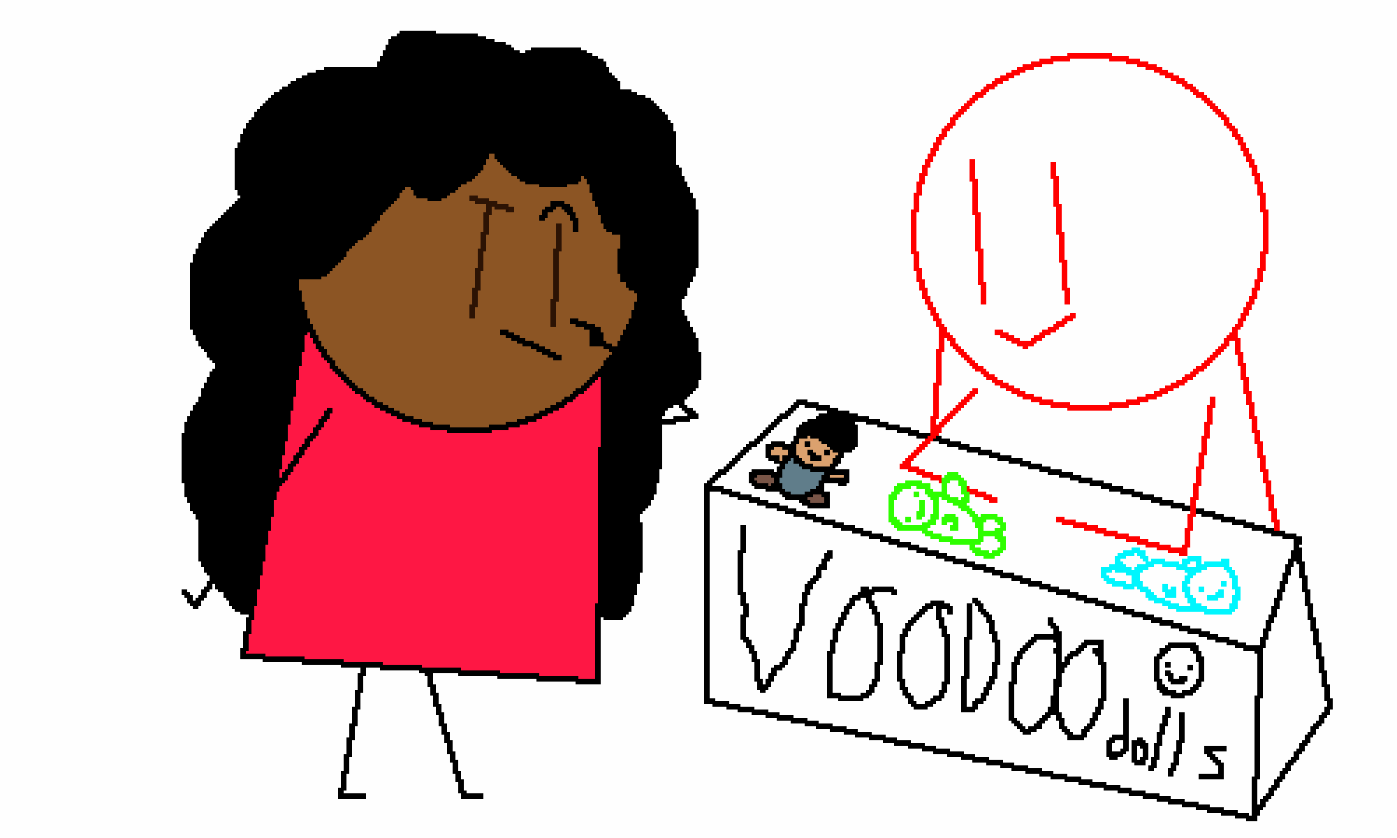 Pixilart - Voodoo Dolls GIF Collab by RyanTheWeirdo