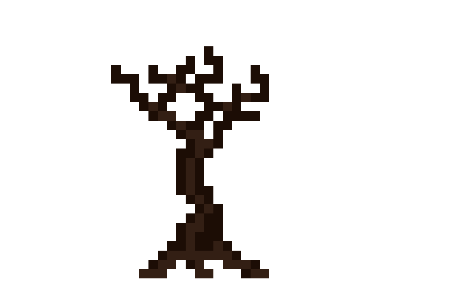Pixilart - dead tree by SolitaryCatK1ng