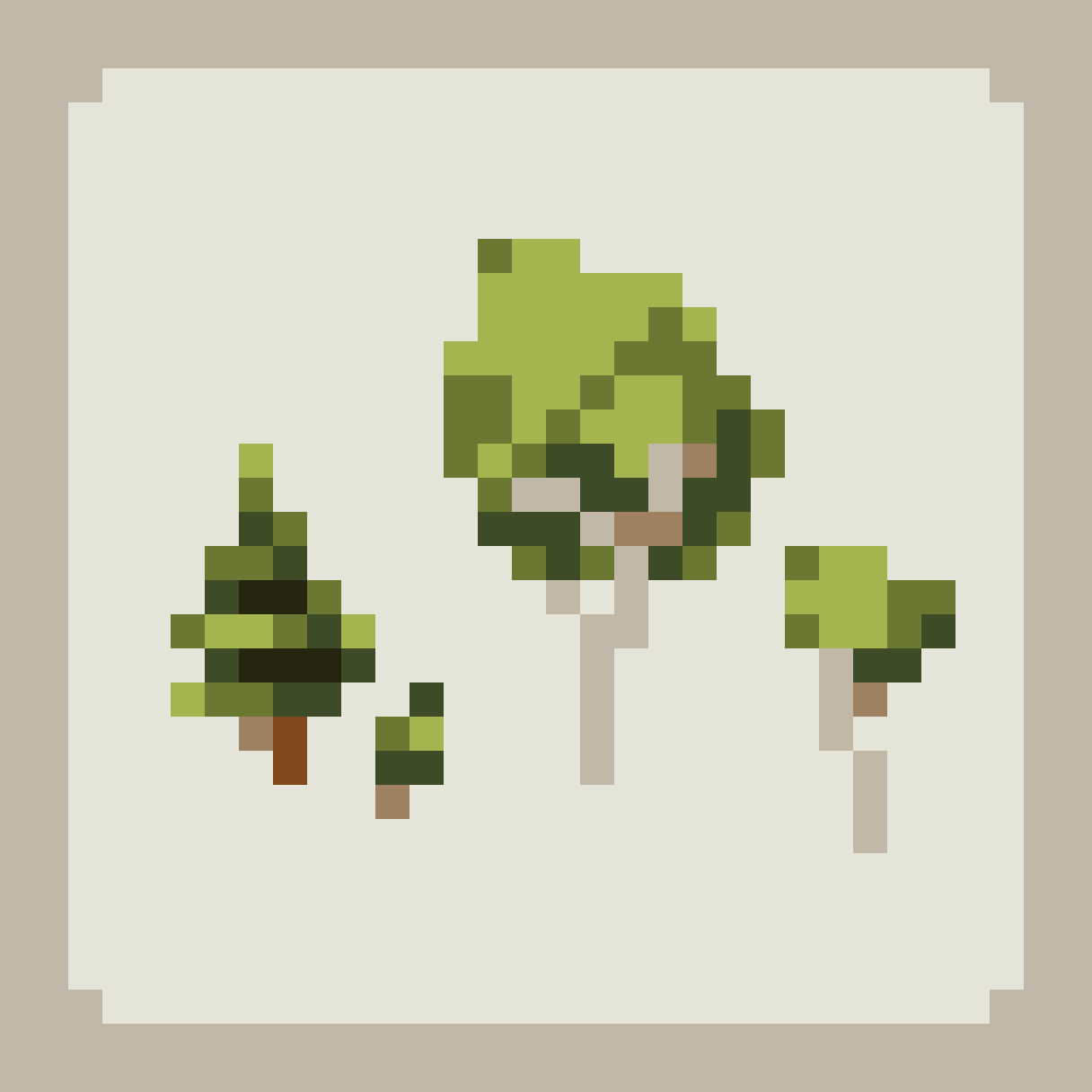 Pixilart - tree practice by polyphrog