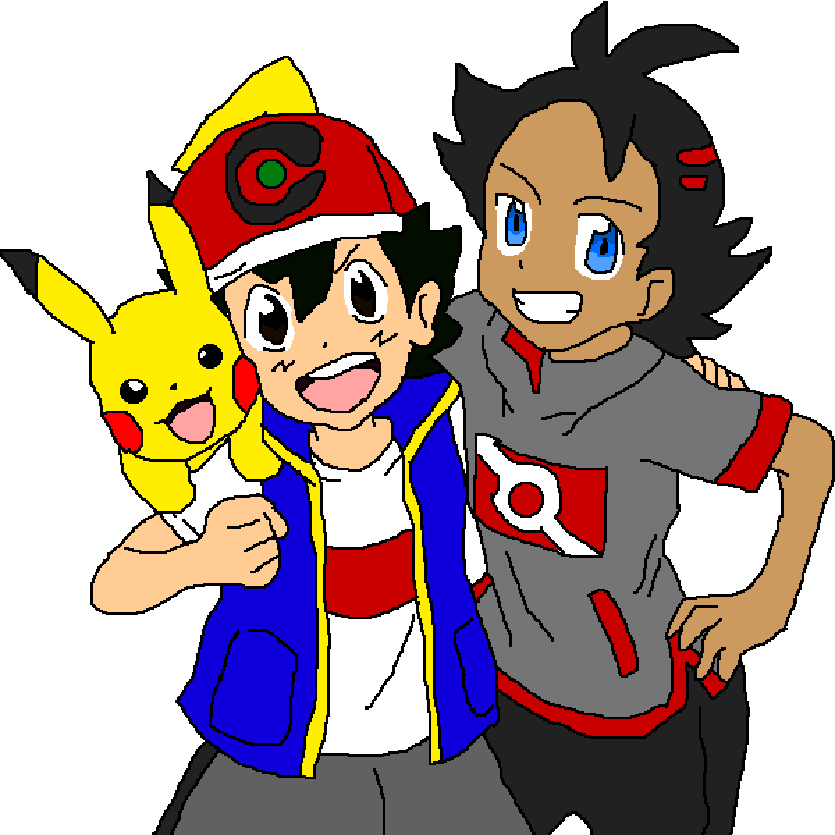 Ash and Pikachu Contest - Pixilart