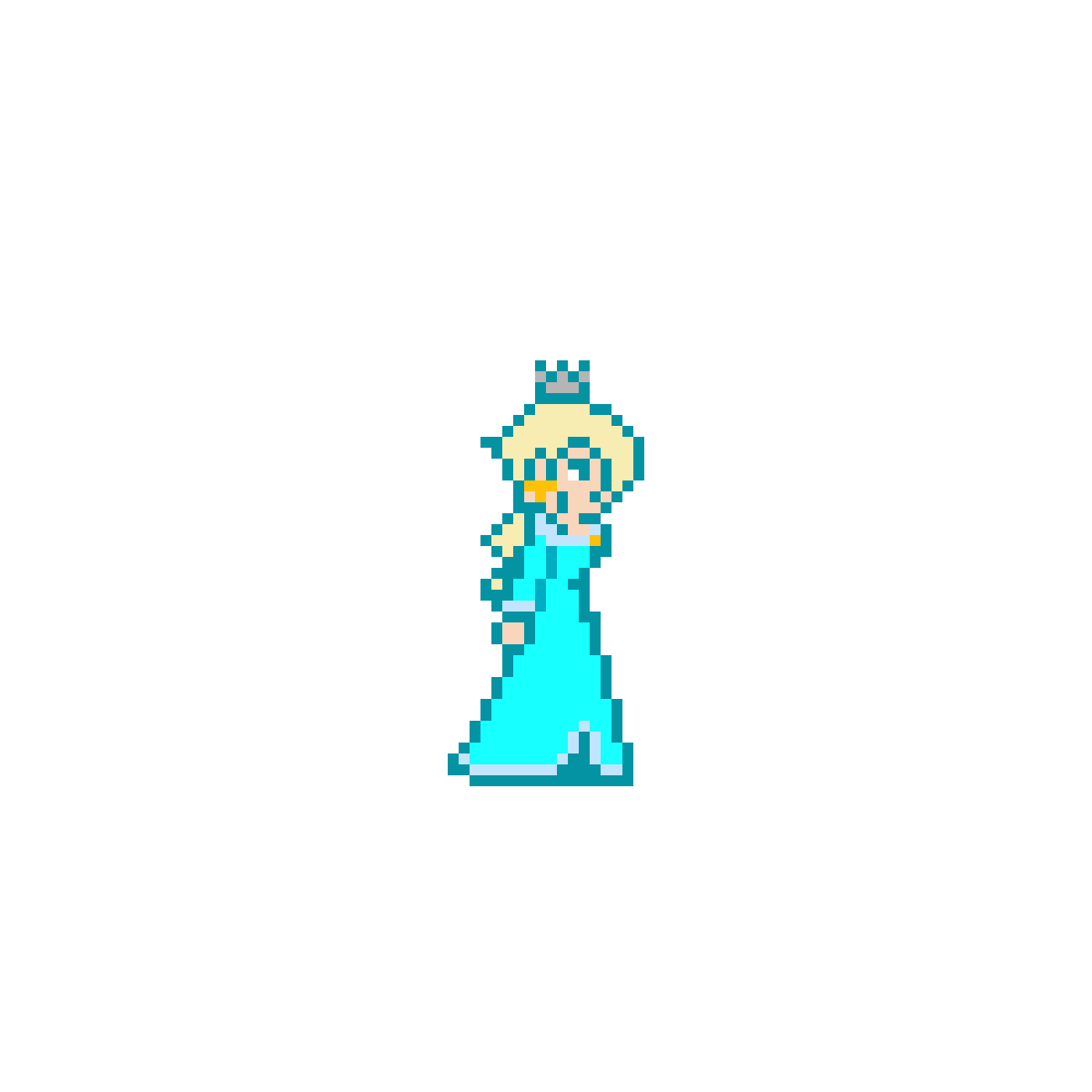 Editing princess rosalina - super mario bros 2 - Free online pixel art ...