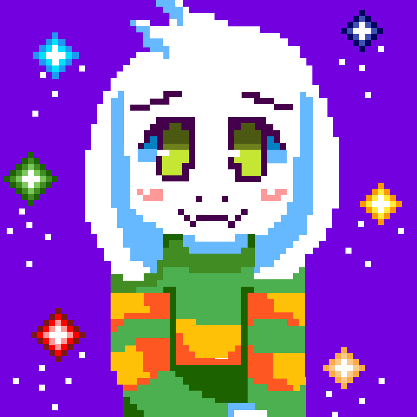 Pixilart - Asriel Dreemurr by Pixellover22