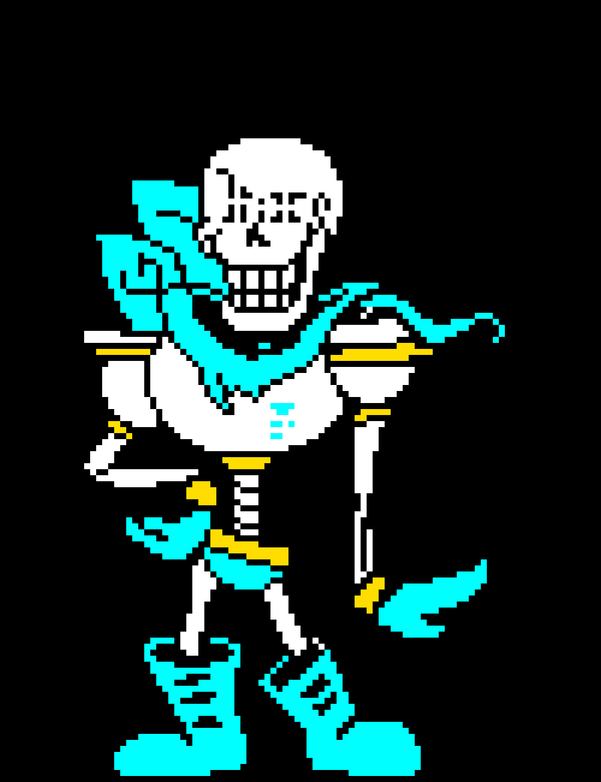 Pixilart - SwapSwap Papyrus gif by Error-On-Skelet